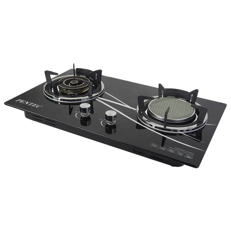 PENTEC Infared Burner Stove MD-035 Tempered Glass Built-In Gas Cooker