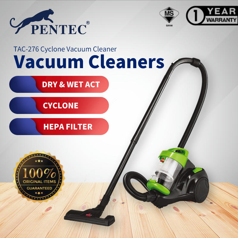 PENTEC Vacuum Cleaner TAC-276 Dry & Wet Vacuum Cleaner Dual Action TAC-276